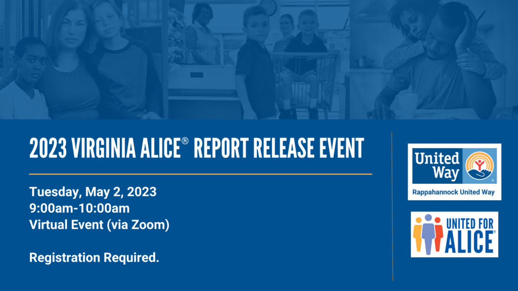 2023 Virginia ALICE® Report Release Event - Rappahannock United Way